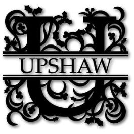 holly u split monogram