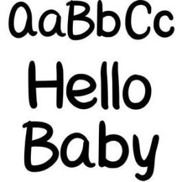 hello baby font
