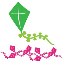 'kite' border and image