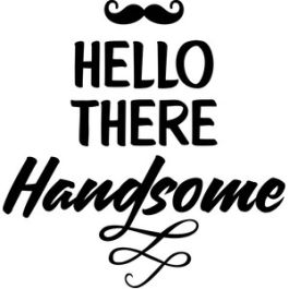 hello there handsome