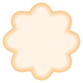 nested flower petal squares