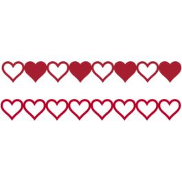 hearts borders