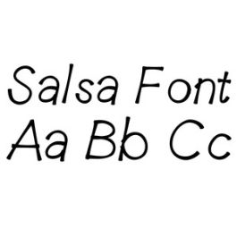 salsa font