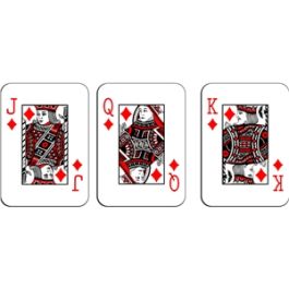 playing cards - diamonds royalty|11714
