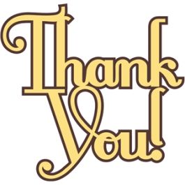 'thank you' stacked word phrase|11989