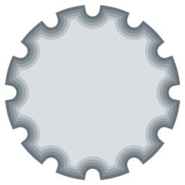 nested round cog circles