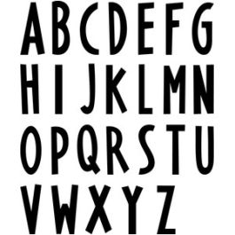 lucy alphabet uppercase