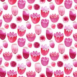 pink blossom pattern