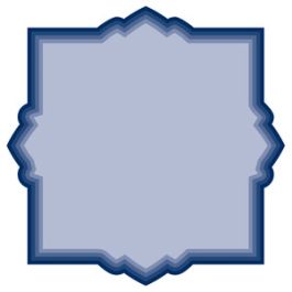 nested fancy squares