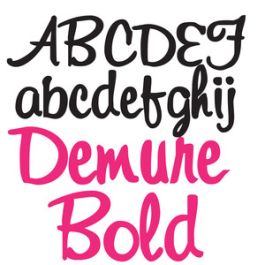 ld demure bold
