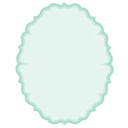 nested stitched fancy ovals