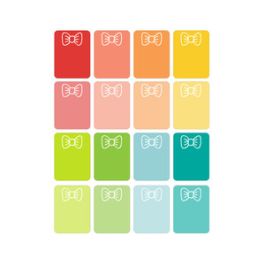 bow planner stickers