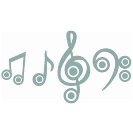 target music notes