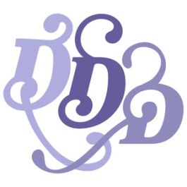 supreme swash monogram letters d
