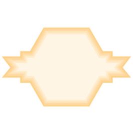 nested fancy hexagon labels