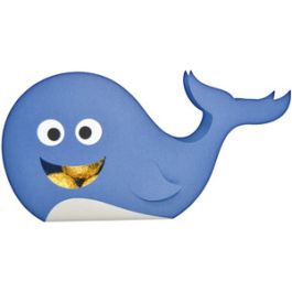 cute whale box