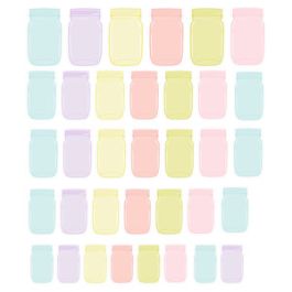 glass jar stickers