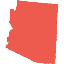 arizona state outline|133313