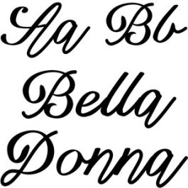 bella donna font