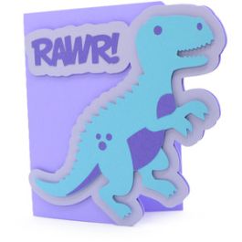 t-rex dinosaur card