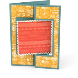 flip flap card square