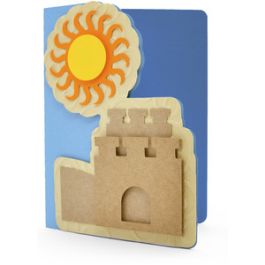 sand castle card