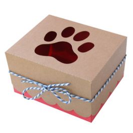 paw print box