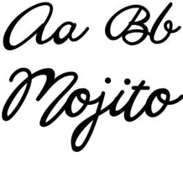 mojito font