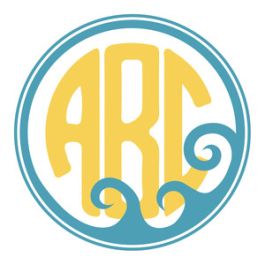 ocean waves monogram|137963