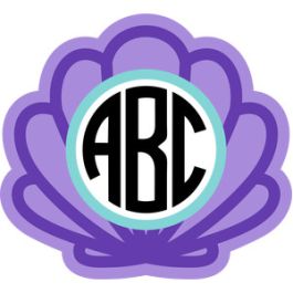 shell monogram