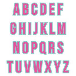 layered alphabet