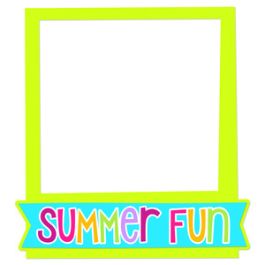 summer fun frame