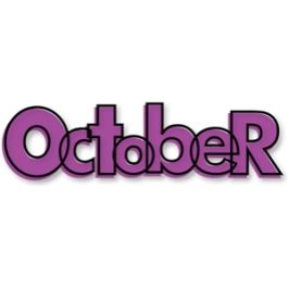 'october' outline
