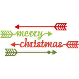arrows merry christmas