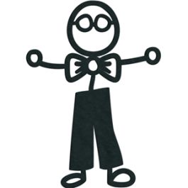 stick figures - nerd