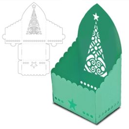 box christmas tree