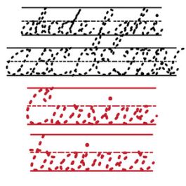 ld traditional cursive trainer