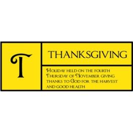 t is for thanksgiving pc