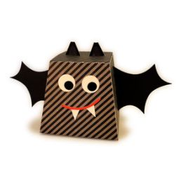 bat 3d trapezoid box