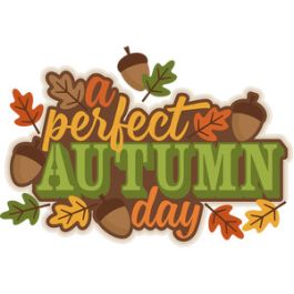 a perfect autumn day title