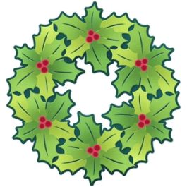 holly wreath kit