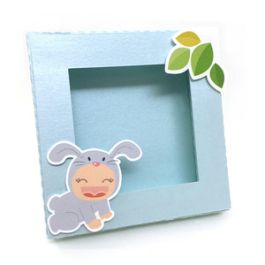 rabbit picture frame