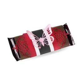 butterfly candy bar wrapper