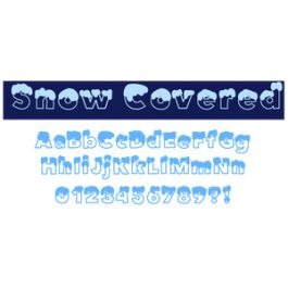 snow covered font