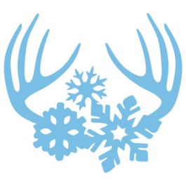 snowflake antlers
