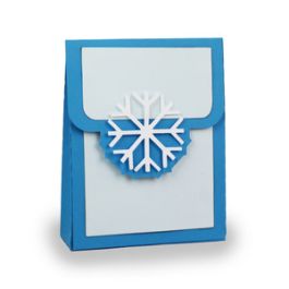 snowflake favor bag