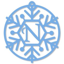 split flourish monogram set - w