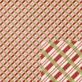 red and green plaid christmas paper
