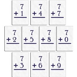 flashcard - plus 7