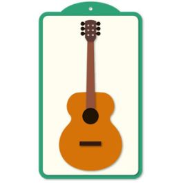 musical tag guitar acoustic